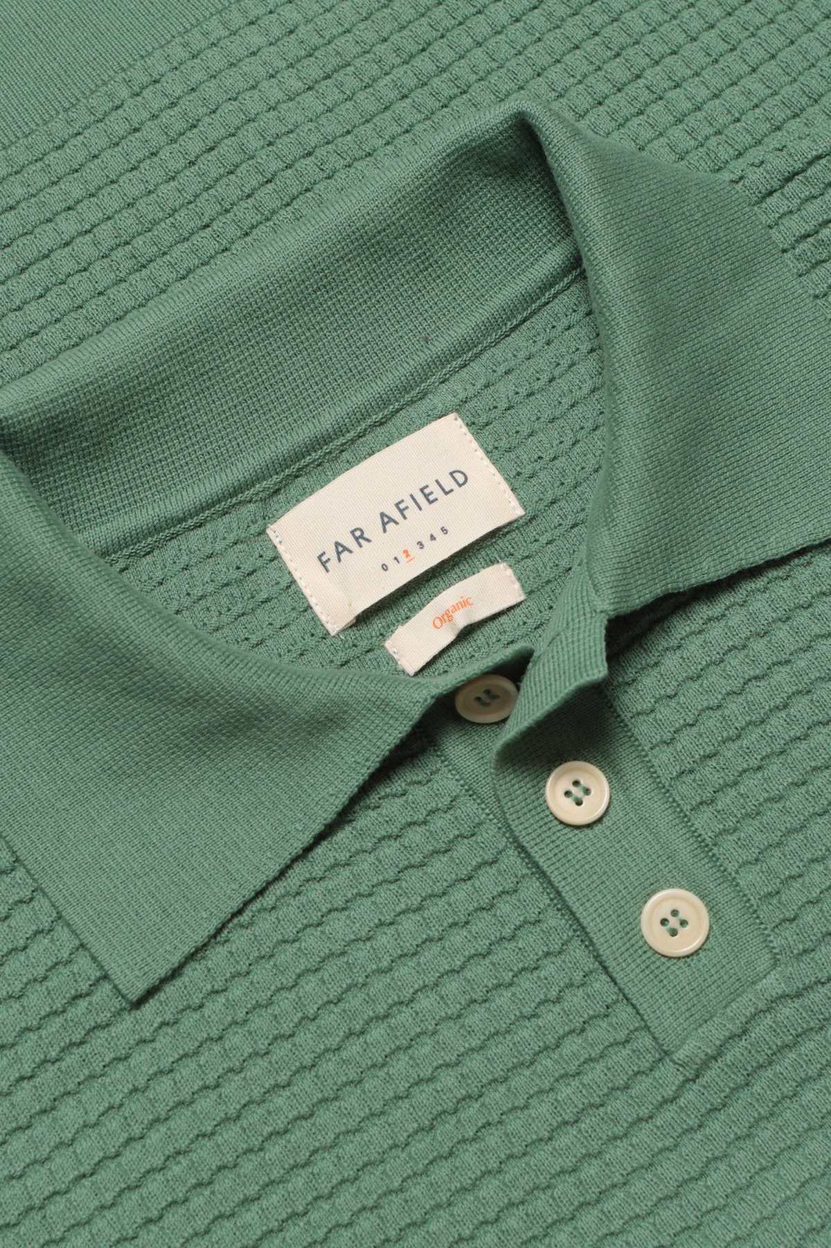 Far Afield Renard Polo - Frosty Green | Garmentory