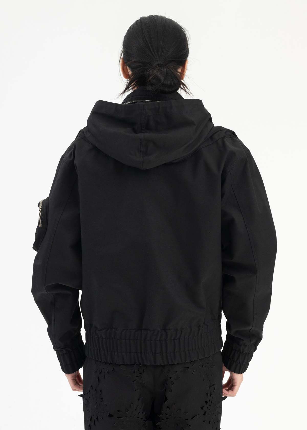 Juntae Kim Seam-sealed Doublet Kapok Jacket - Black | Garmentory