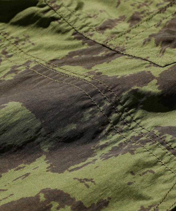 Beams Plus MIL Nylon Smock - Camo Print/Olive | Garmentory