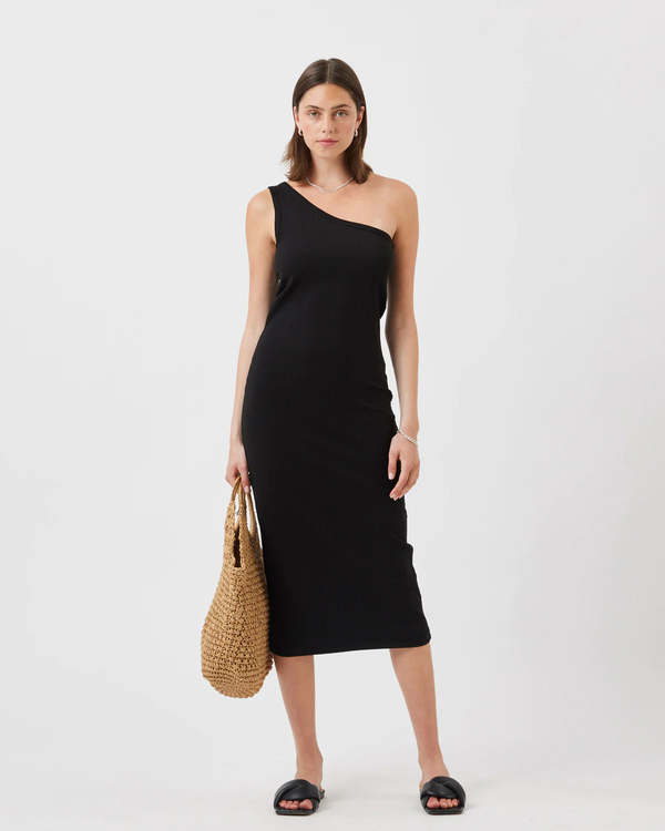Minimum paulas midi dress - Black | Garmentory