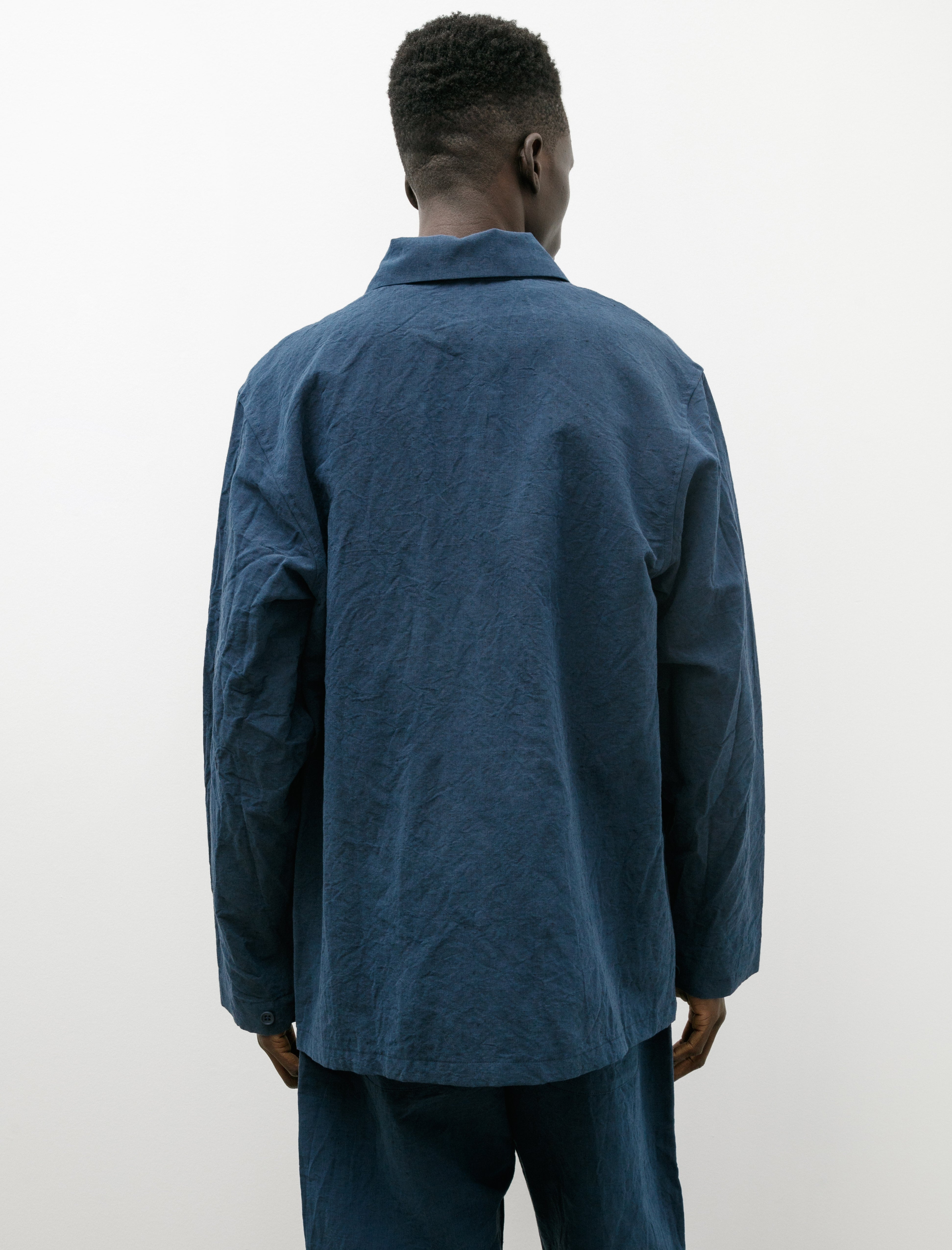 MAN-TLE Outer - Blue Metal | Garmentory