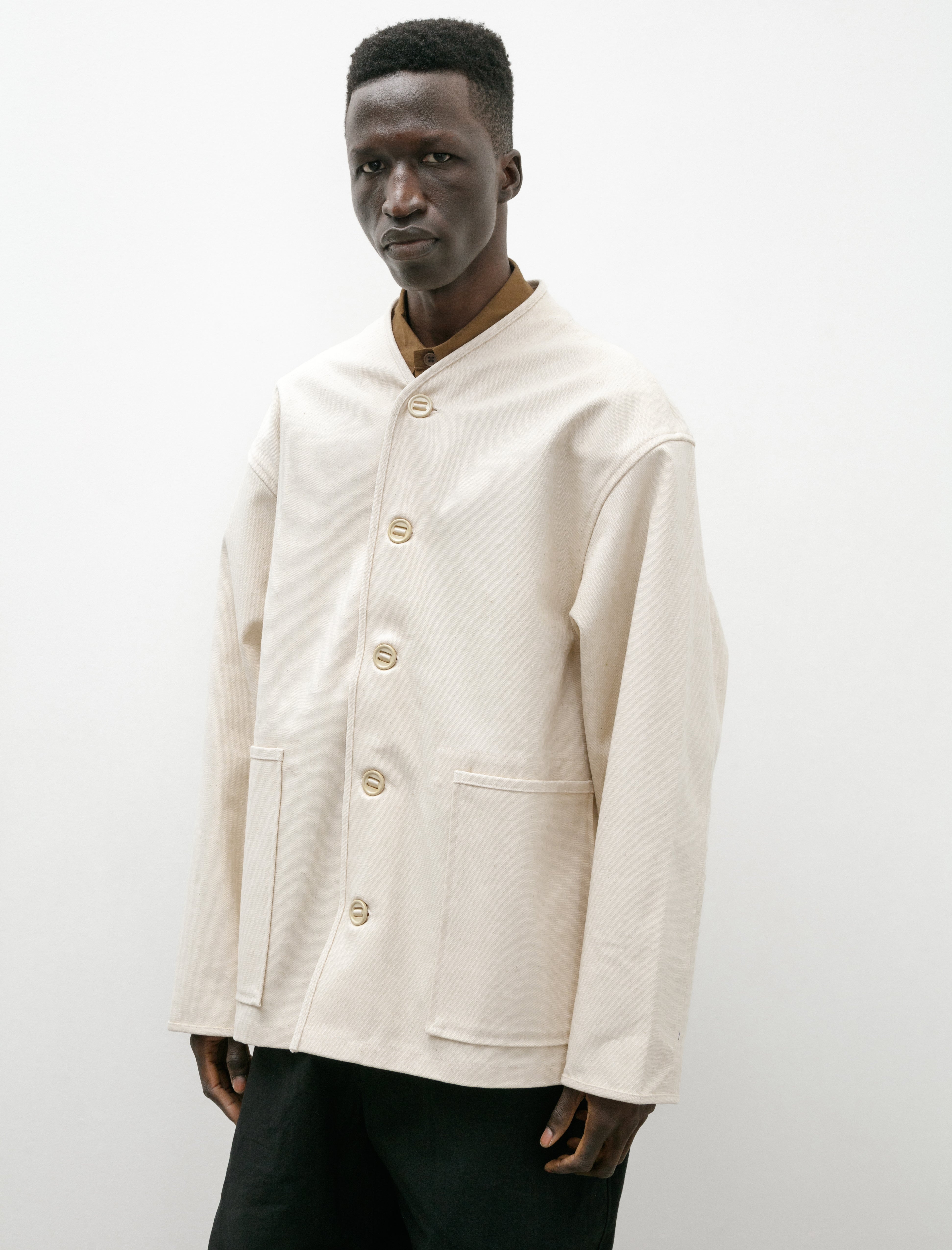 MAN-TLE Shirt - Limestone Canvas | Garmentory