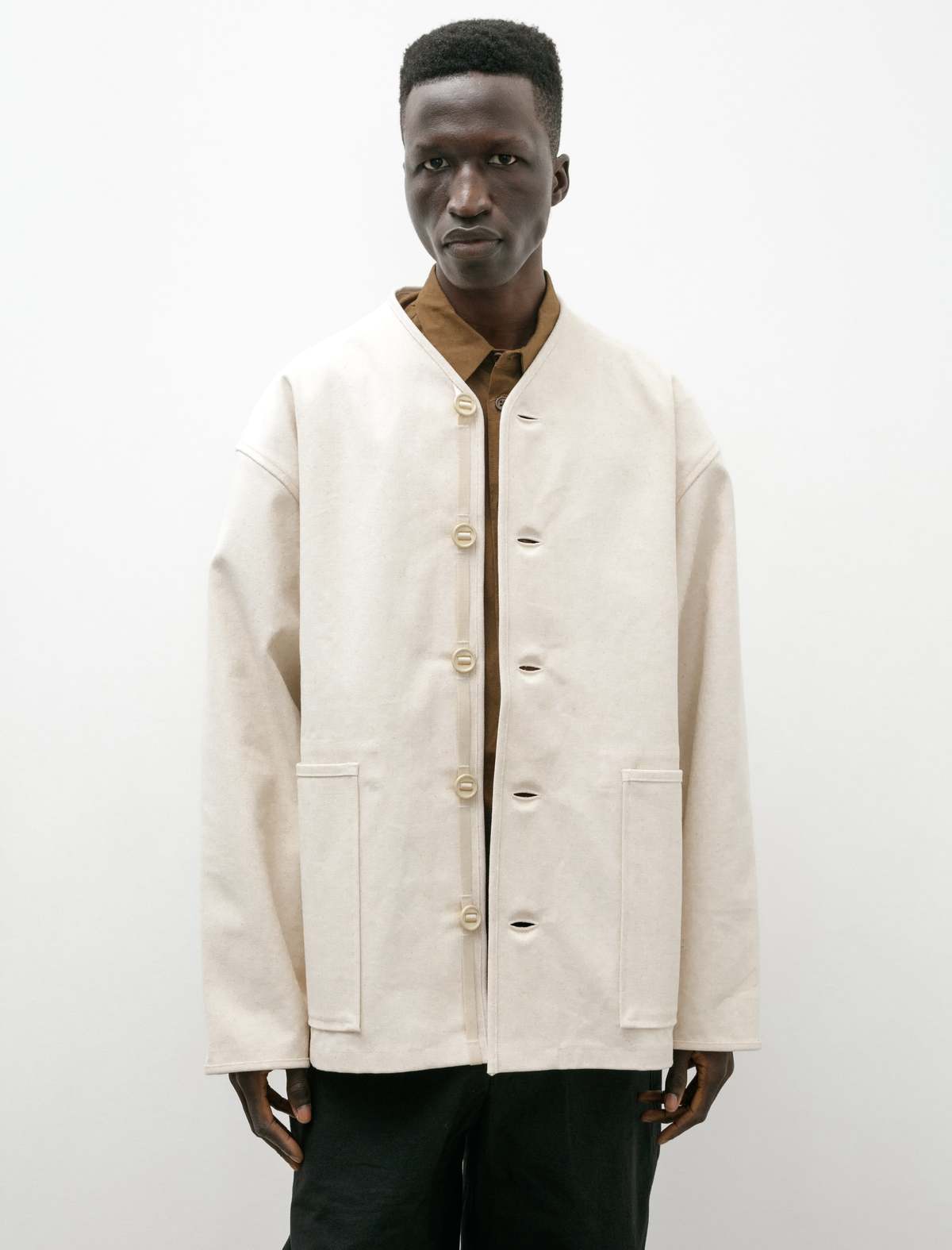 MAN-TLE Shirt - Limestone Canvas | Garmentory