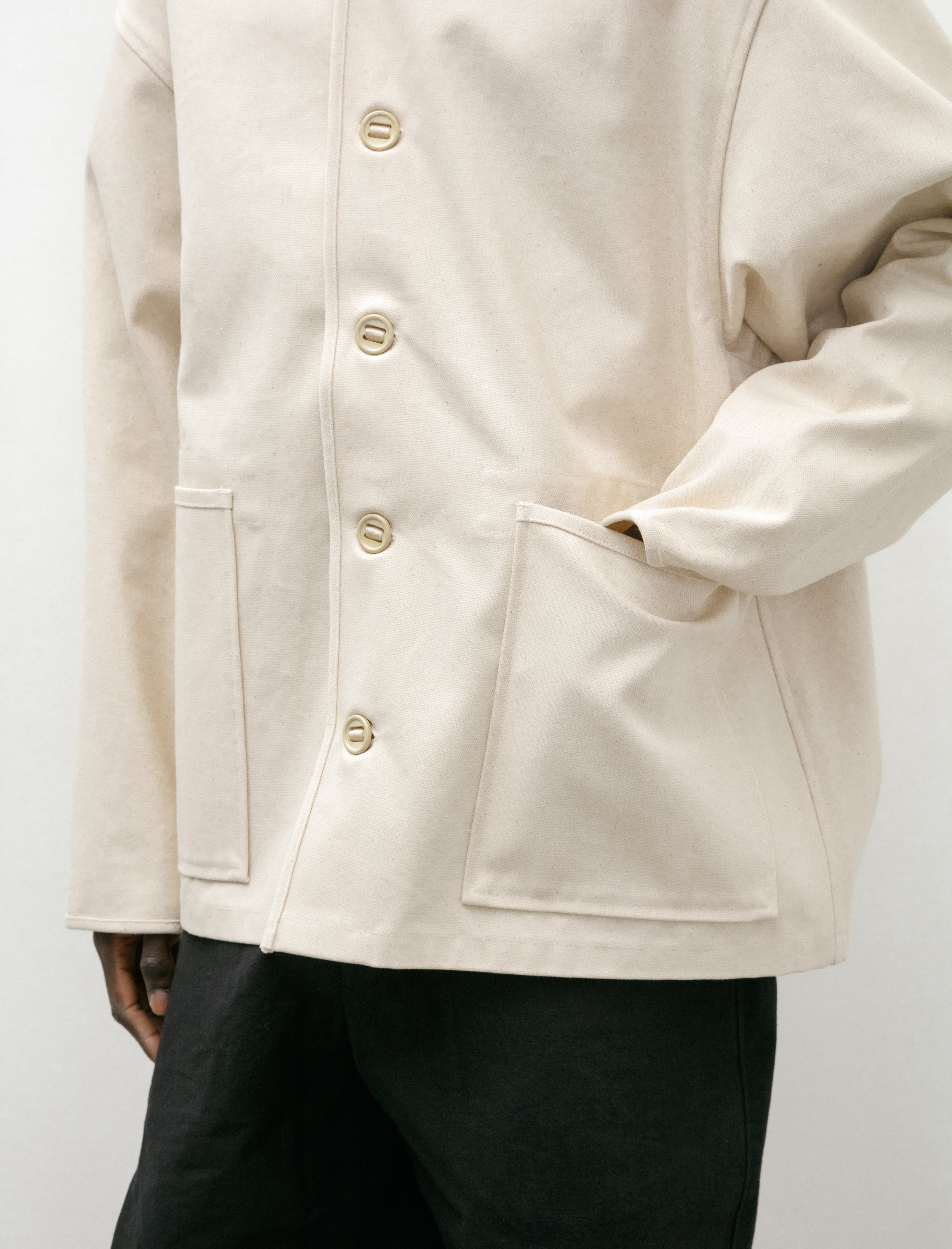 MAN-TLE Shirt - Limestone Canvas | Garmentory