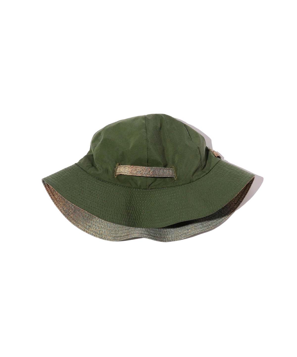 Beams Plus Mil Rev Nylon Sun Hat - Camo Print/Beige | Garmentory