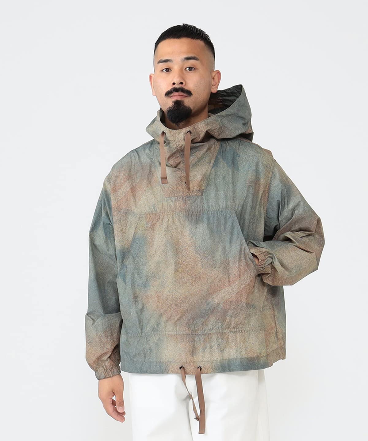 Beams Plus MIL Nylon Smock - Camo Print/Beige | Garmentory