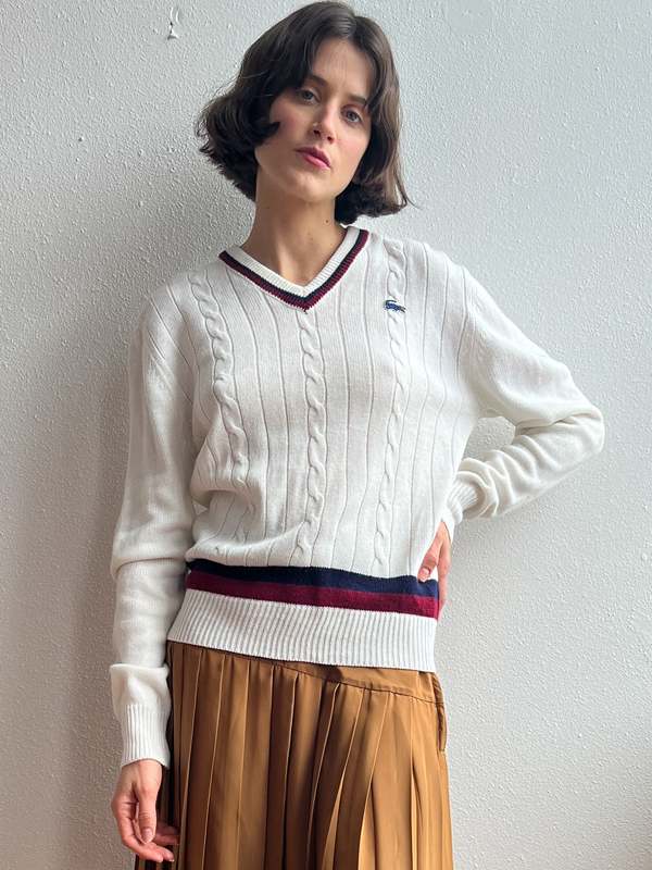 Vintage Lacoste Preppy Knit | Garmentory