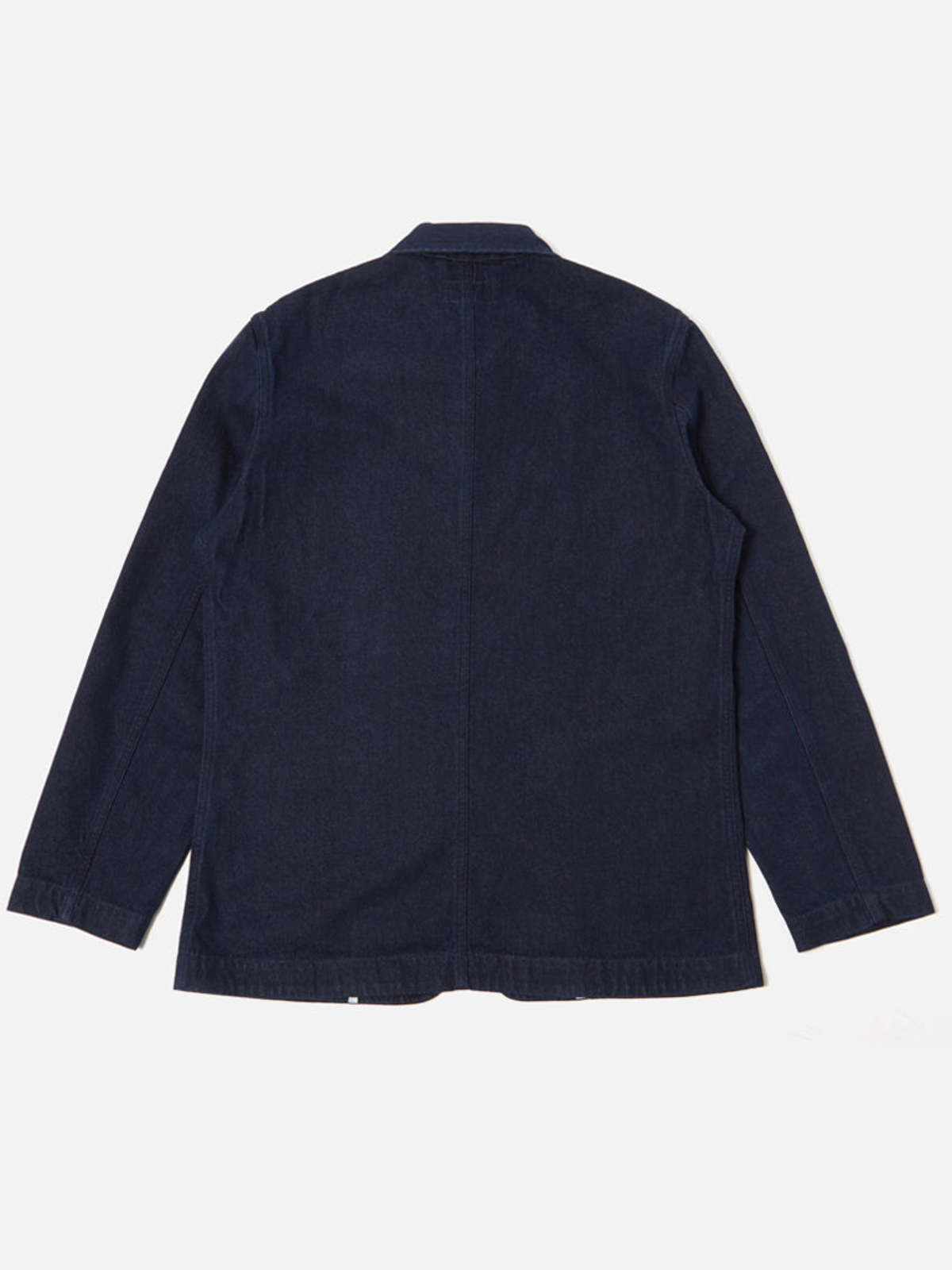 Universal Works Bakers Chore Jacket - Misato Denim Indigo | Garmentory