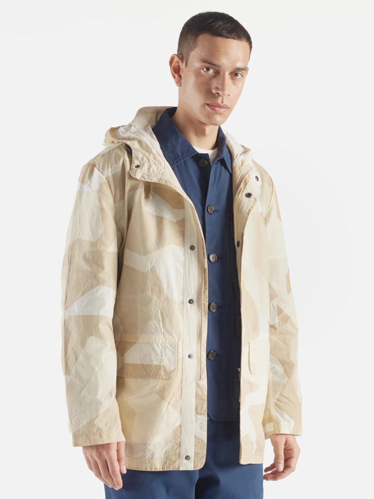 Universal Works Stanedge Jacket - Swedish Camo Sand | Garmentory
