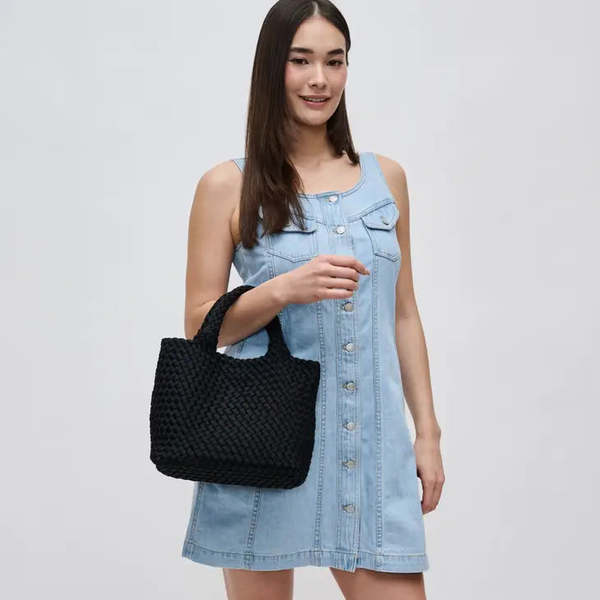 Sol and Selene Sky's The Limit Small Tote - Black | Garmentory