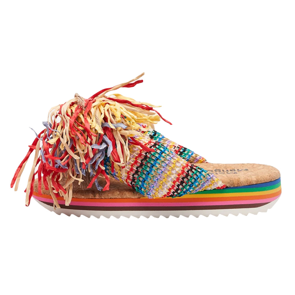 Maison Mangostan Woman Tamarillo Sandals - Multicolour | Garmentory