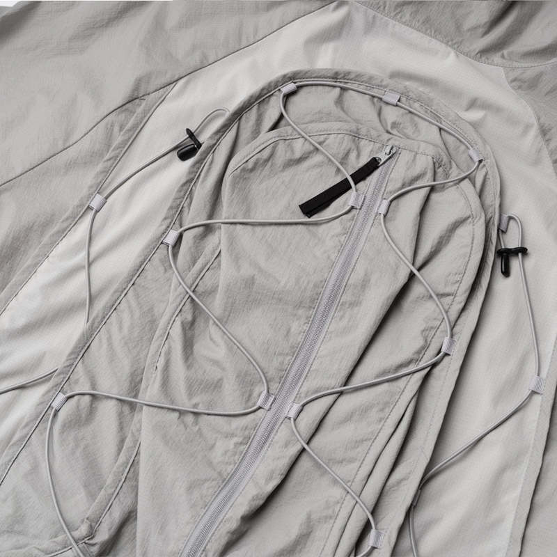 San San Gear Backpack Jacket - Light Grey | Garmentory