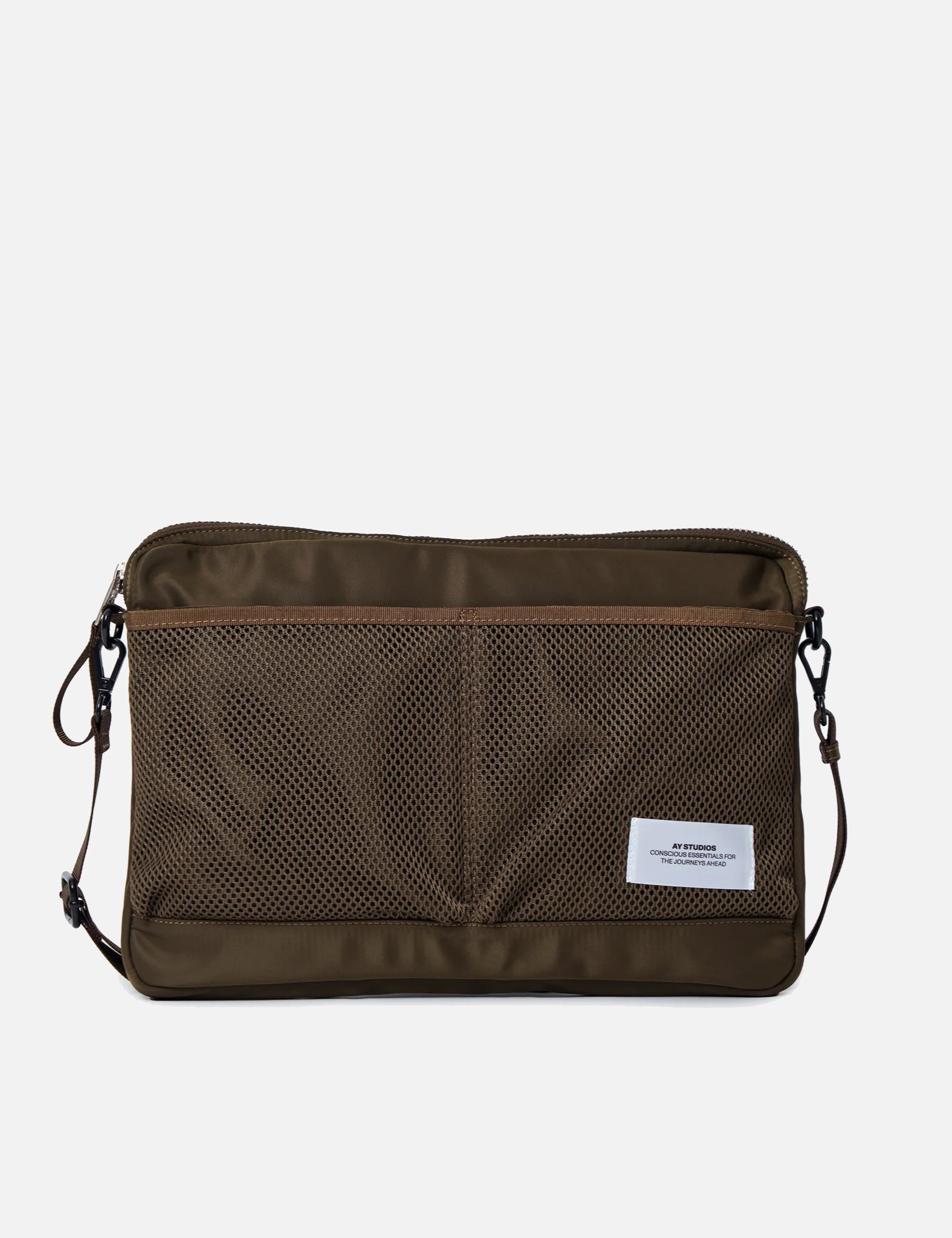 AY Studios Computer Bag - Olive Green | Garmentory