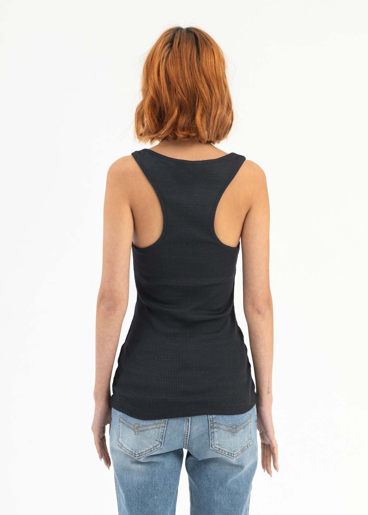 Y/project Invisible Strap Tank Top - Vintage Black | Garmentory