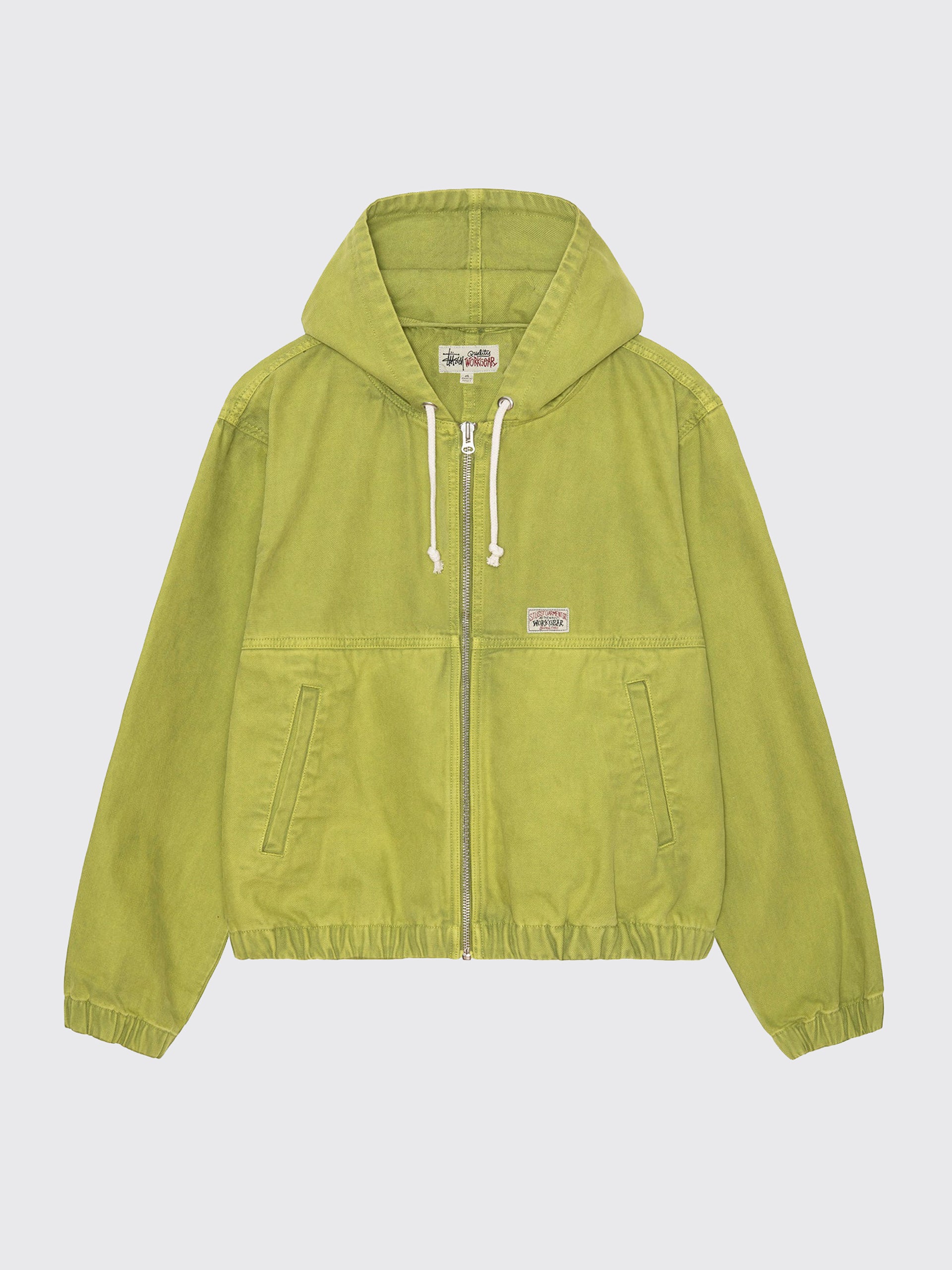 Stussy Work Unlined Canvas Jacket - Cactus | Garmentory