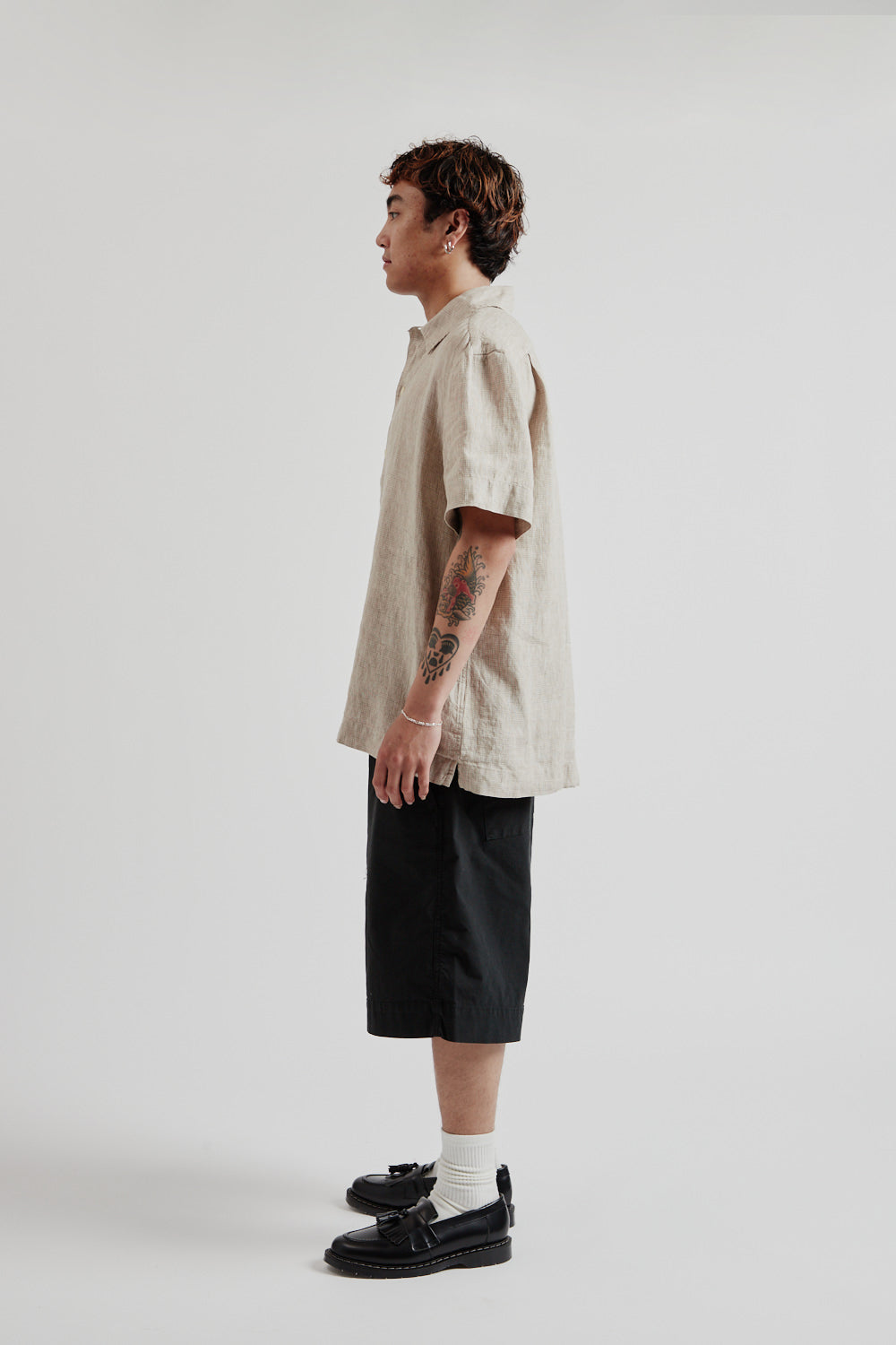 Parages Royan Shirts - Off White/Beige Checks | Garmentory