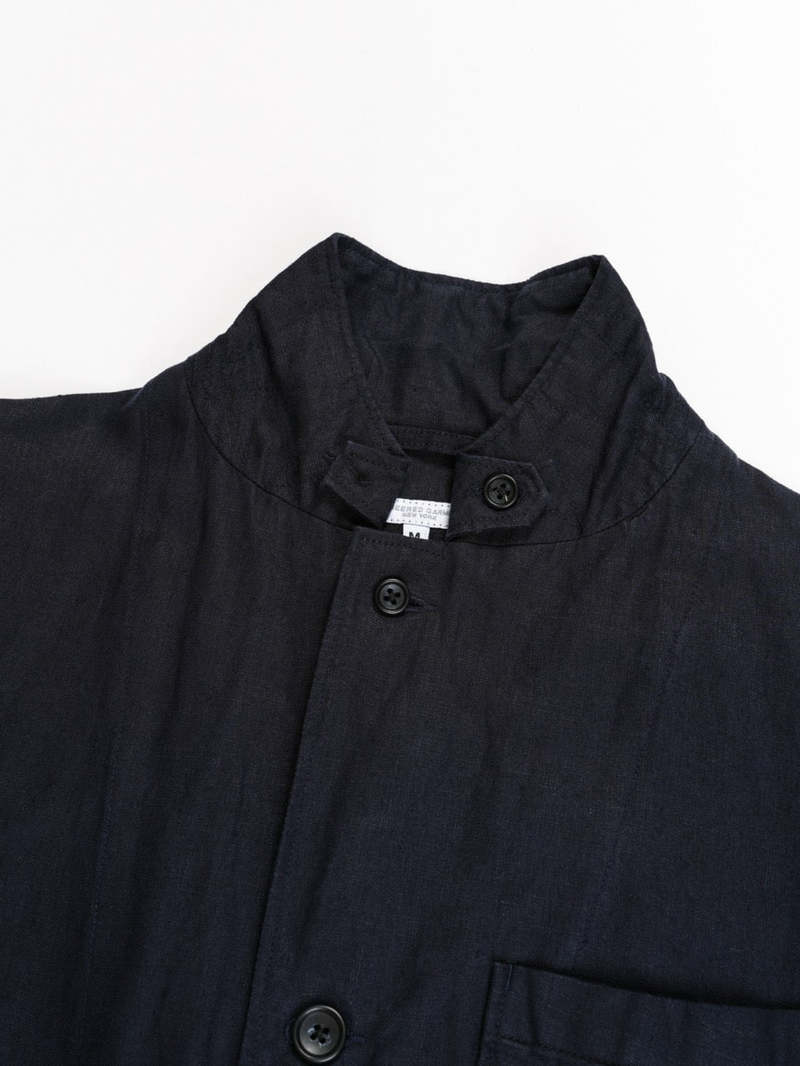 Engineered Garments Linen Twill Loiter Jacket - Navy | Garmentory