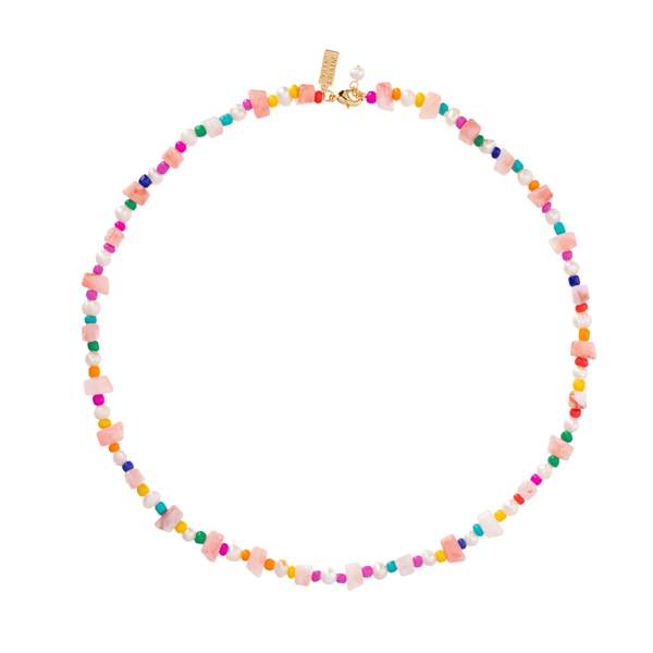 Talis Chains Fiji Pearl Necklace - Pink | Garmentory