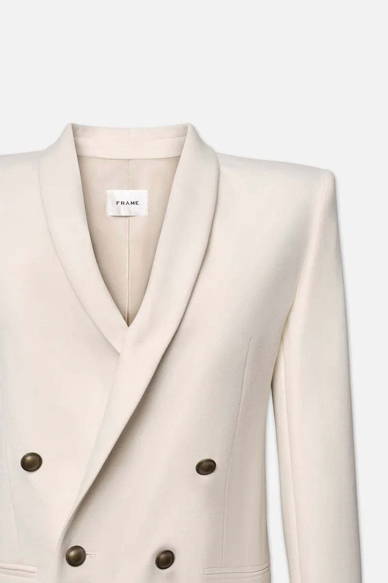 FRAME Denim Shawl Collar Blazer | Garmentory