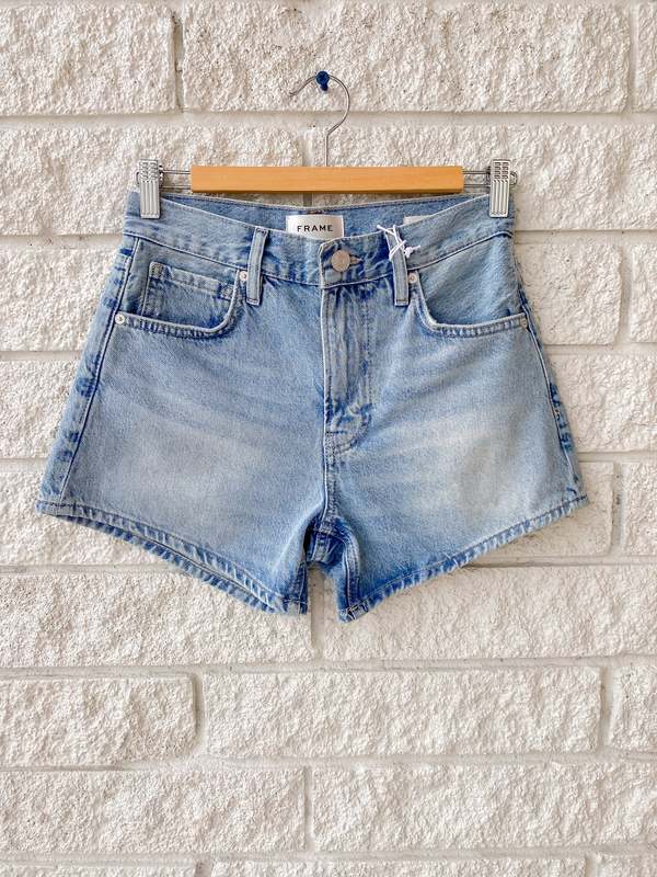 FRAME Denim Le Super High Short - Rhode | Garmentory
