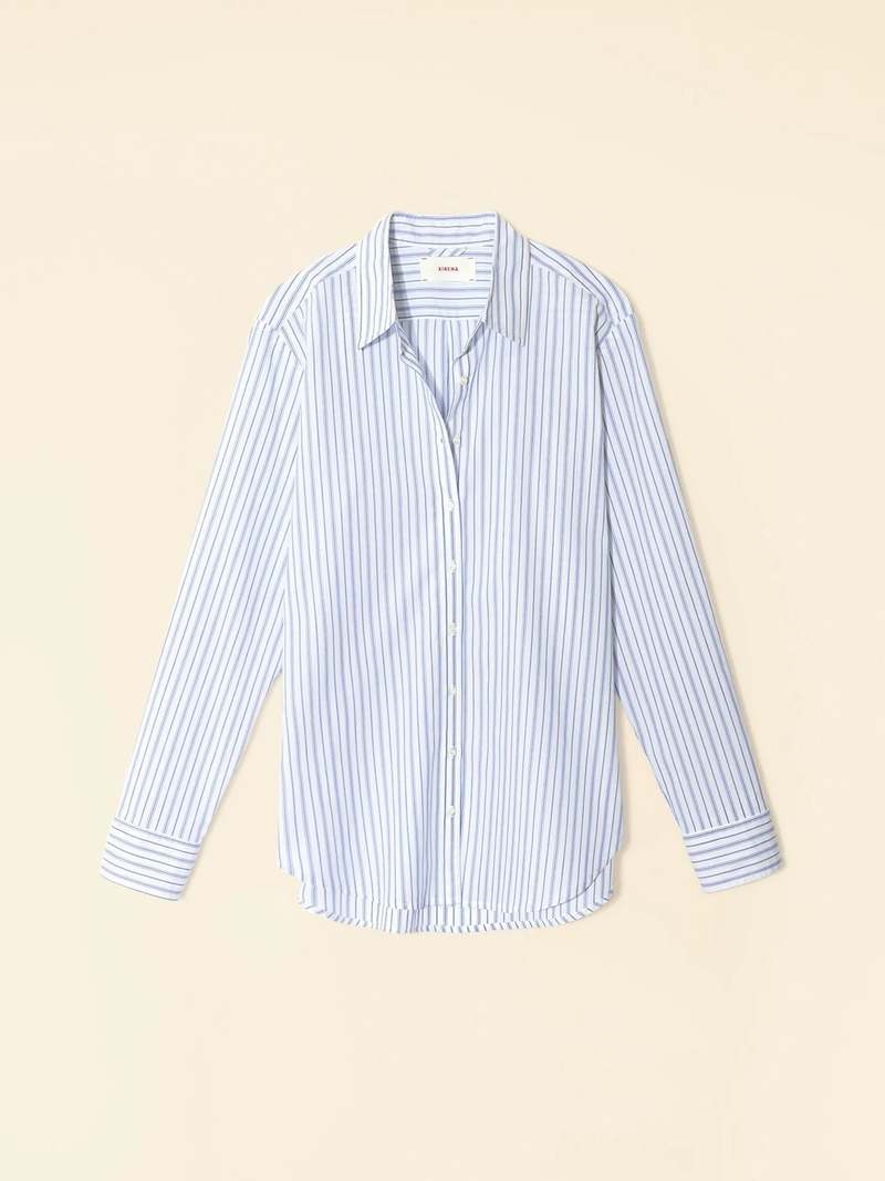 Xirena Beau Shirt - Coastal Stripe | Garmentory