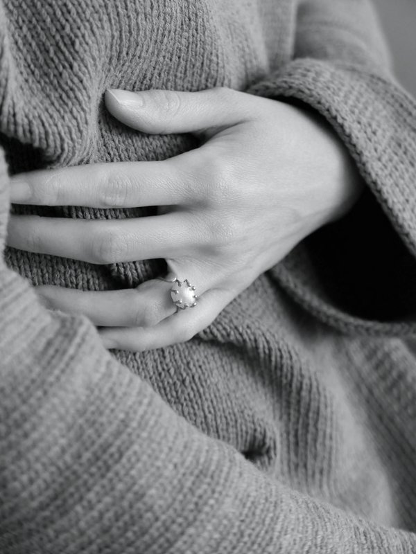 Julie Cohn Pearl Solitaire Ring | Garmentory