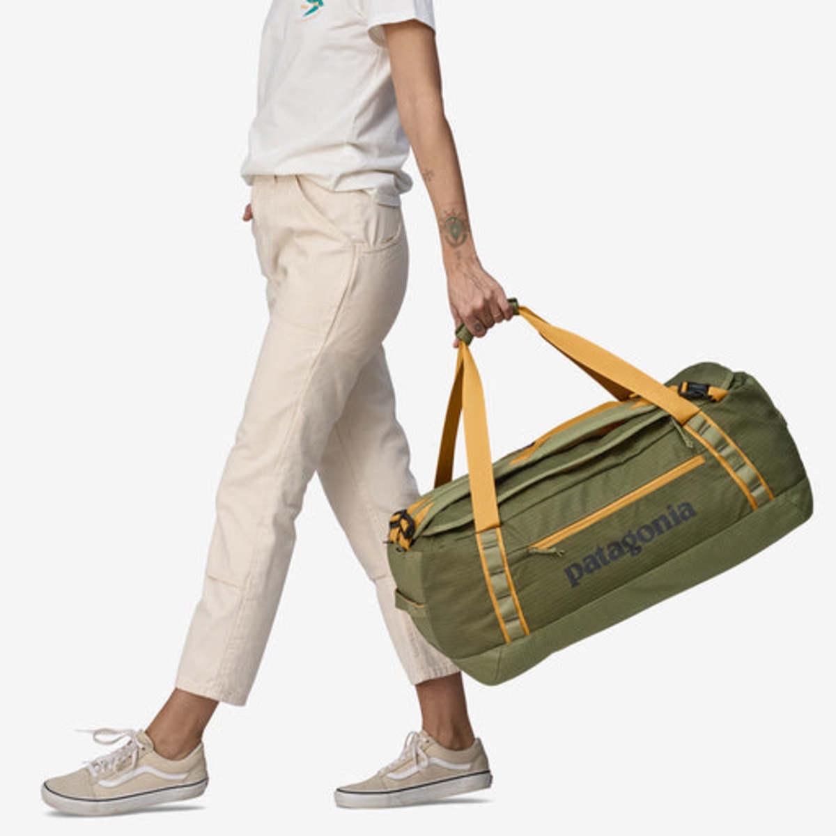 Patagonia Black Hole Duffel Bag 55L - Matte Buckhorn Green | Garmentory