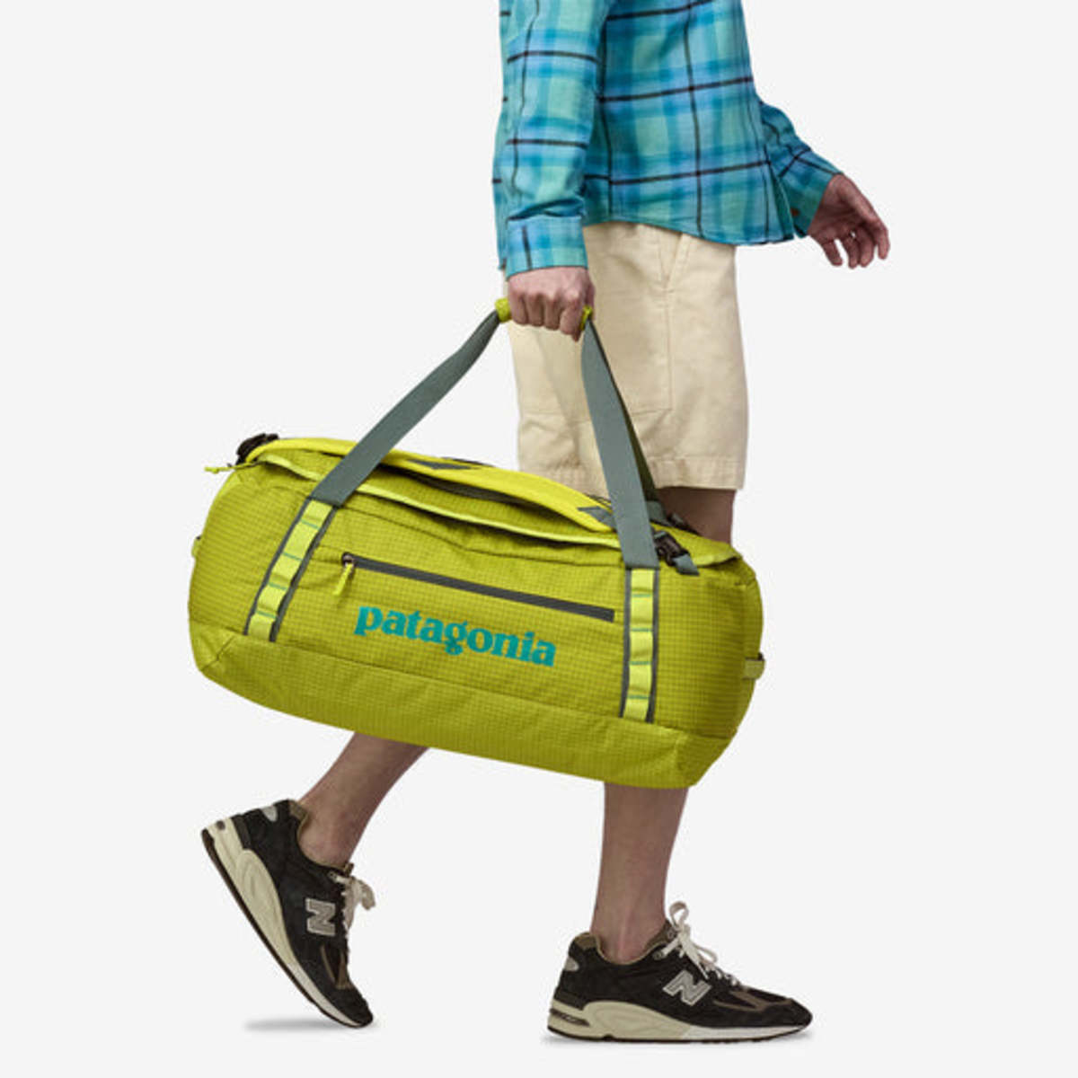Patagonia Black Hole Duffel Bag 55L - Matte Phosphorus Green | Garmentory