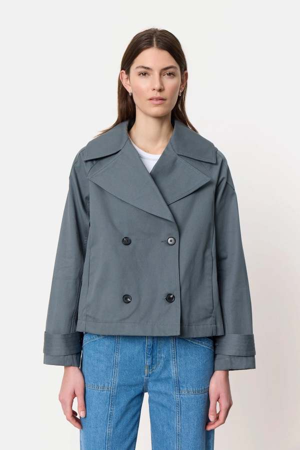 Levete Room Filis Jacket - Dark Slate | Garmentory