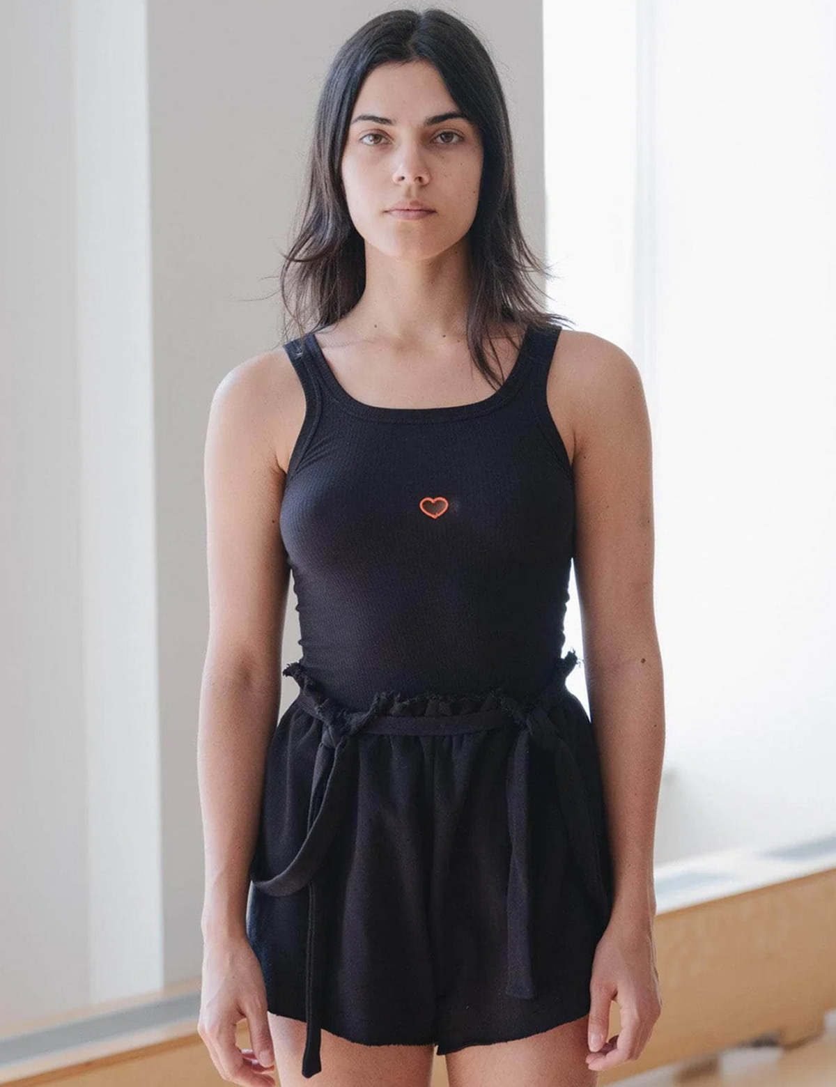 Baserange Heart Cutout Tank | Garmentory