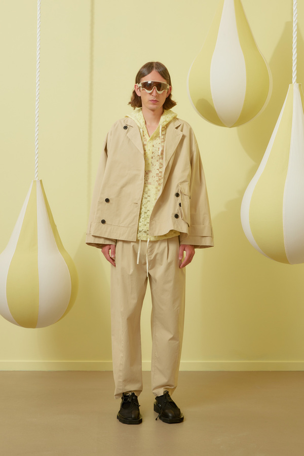 Henrik Vibskov NOTICE JACKET - DESERT | Garmentory