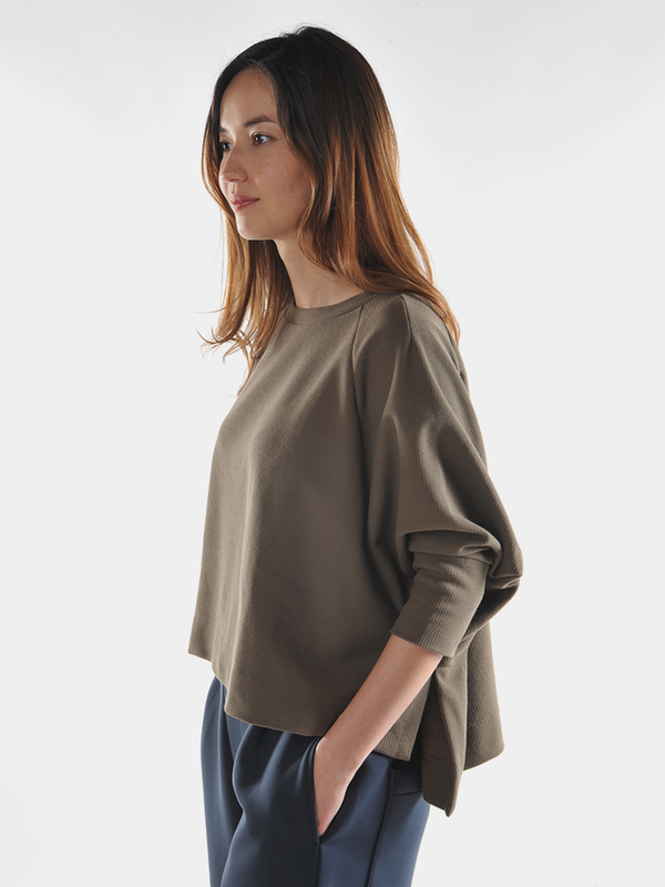 COG The Big Smoke Isadora Crew Neck - Moss | Garmentory
