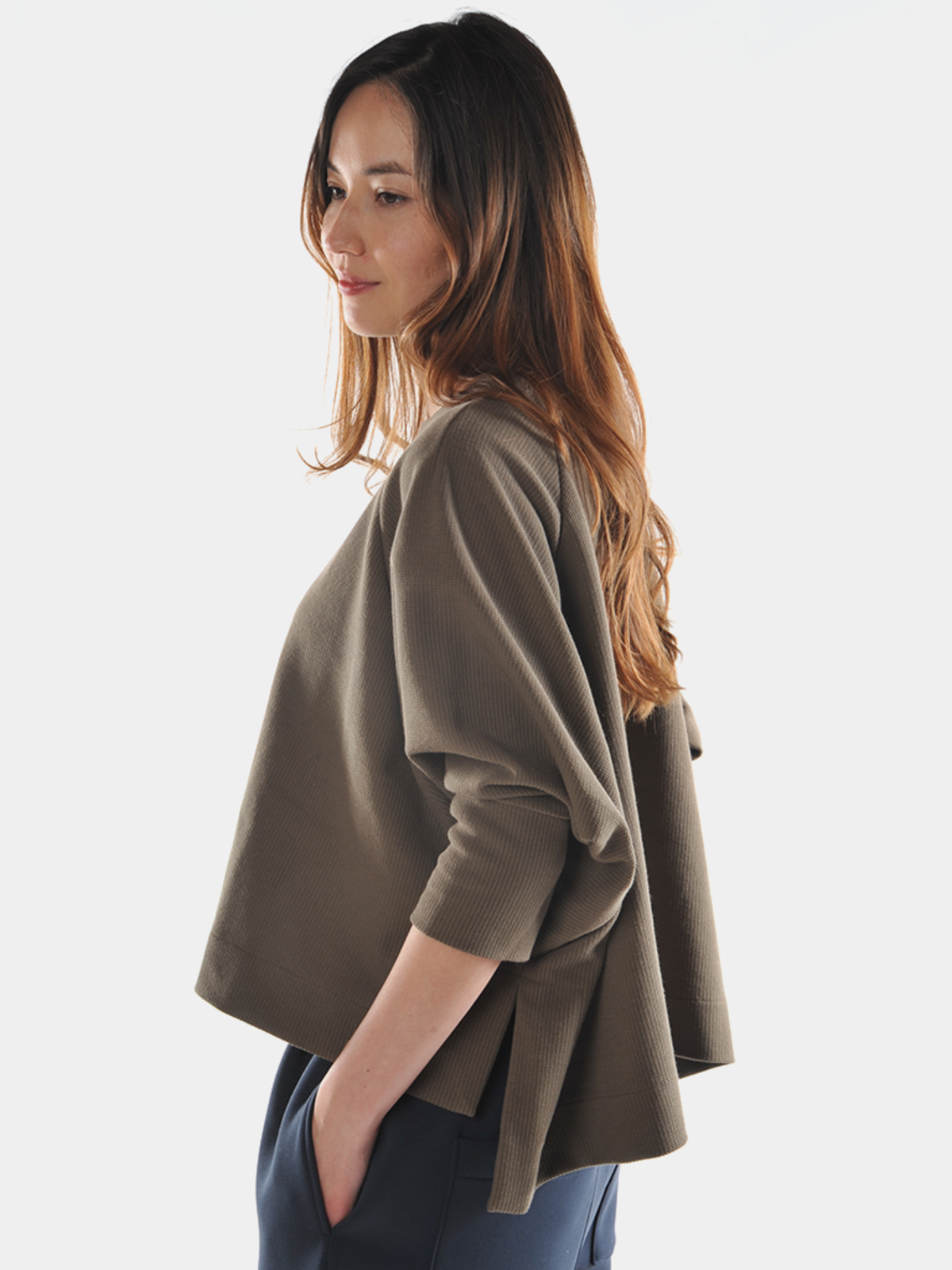 COG The Big Smoke Isadora Crew Neck - Moss | Garmentory