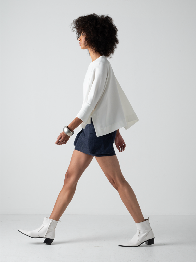 COG The Big Smoke Isadora Crew Neck - Moss | Garmentory