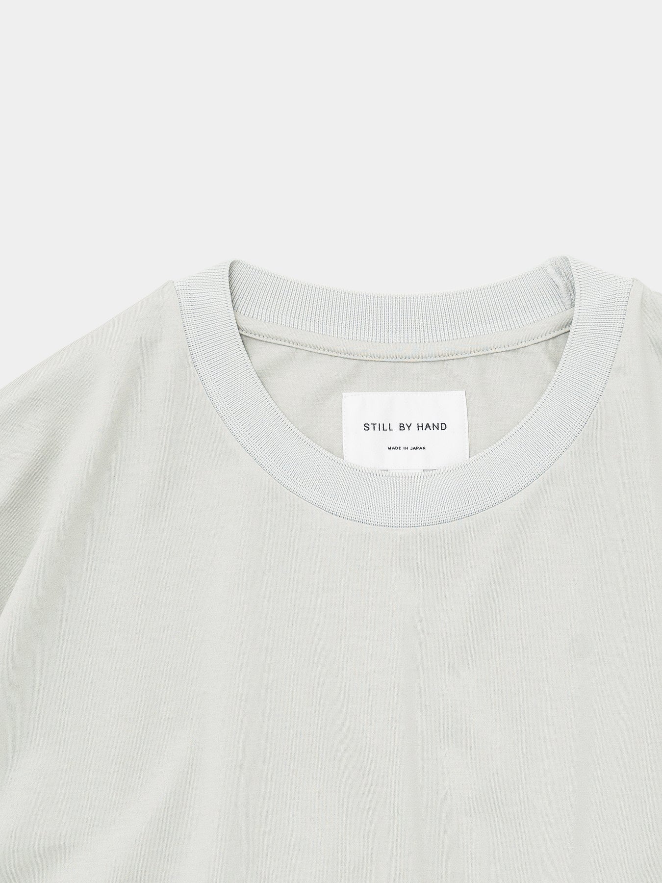 Still By Hand Knitted Rib T-Shirt - Mint | Garmentory