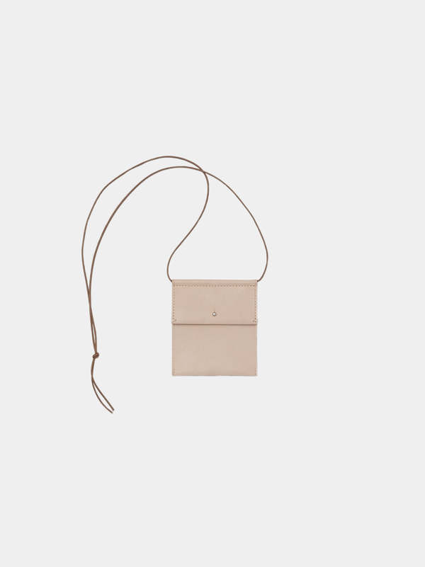 Still By Hand Square Leather Pouch - Nume | Garmentory