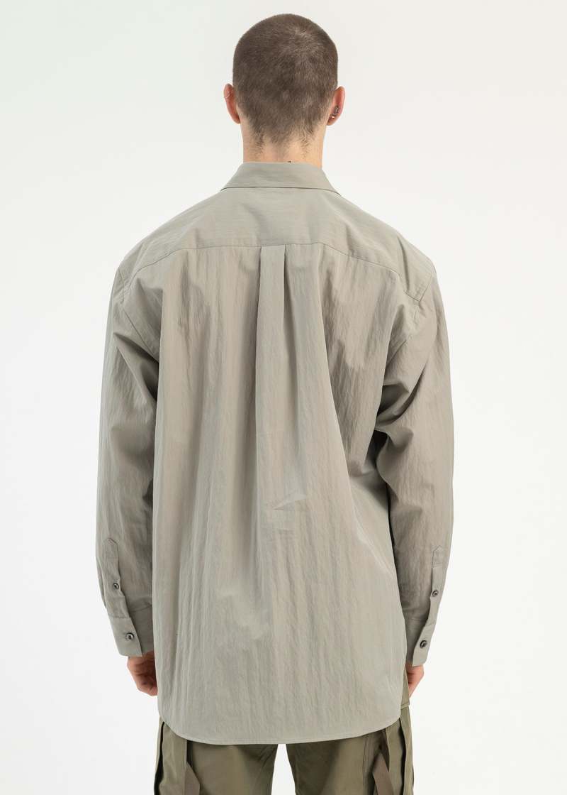 Doublet Rca Cable Embroidery Shirt - Grey | Garmentory
