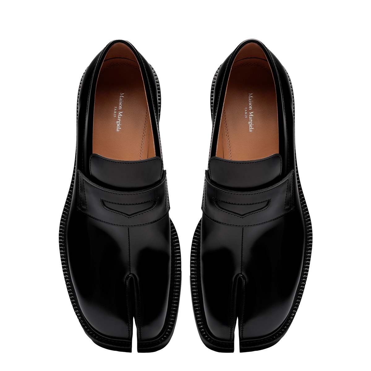 Maison Margiela Tabi County Loafer - Black | Garmentory