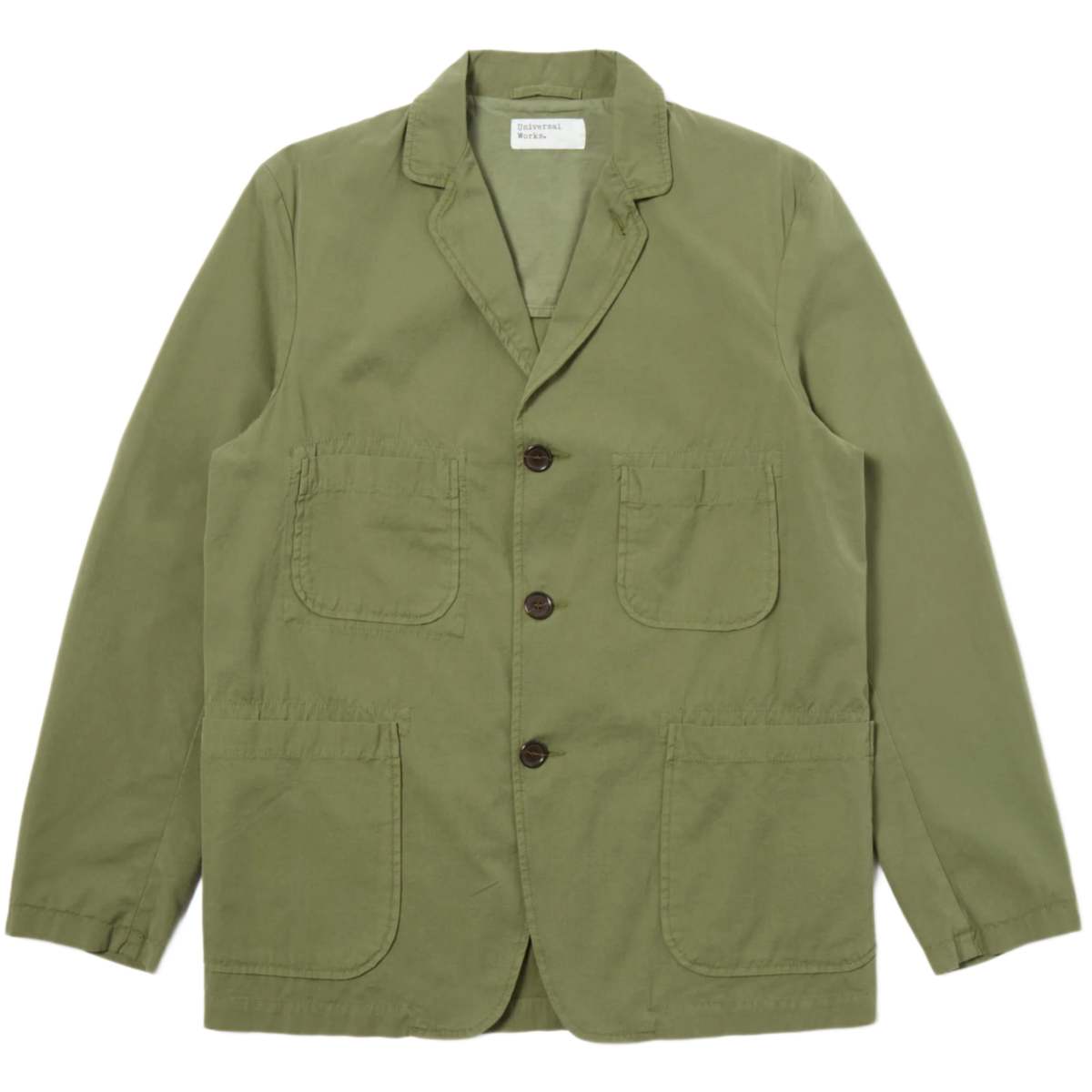 Universal Works Canvas Five Pocket Jacket - Birch Summer | Garmentory