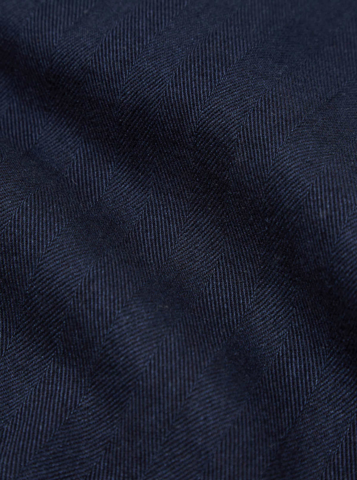Universal Works Lumber Short - Indigo Herringbone Denim | Garmentory