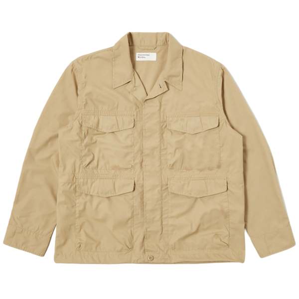 Universal Works Recycled Poly Tech Parachute Field Jacket - Sand ...