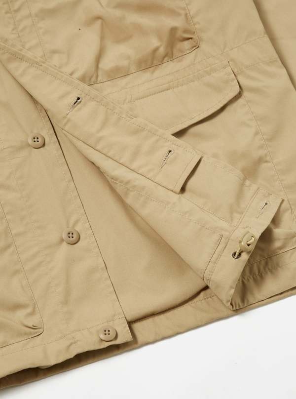 Universal Works Recycled Poly Tech Parachute Field Jacket - Sand ...