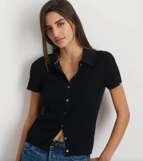 Alex Mill Suzanne Ribbed Polo | Garmentory