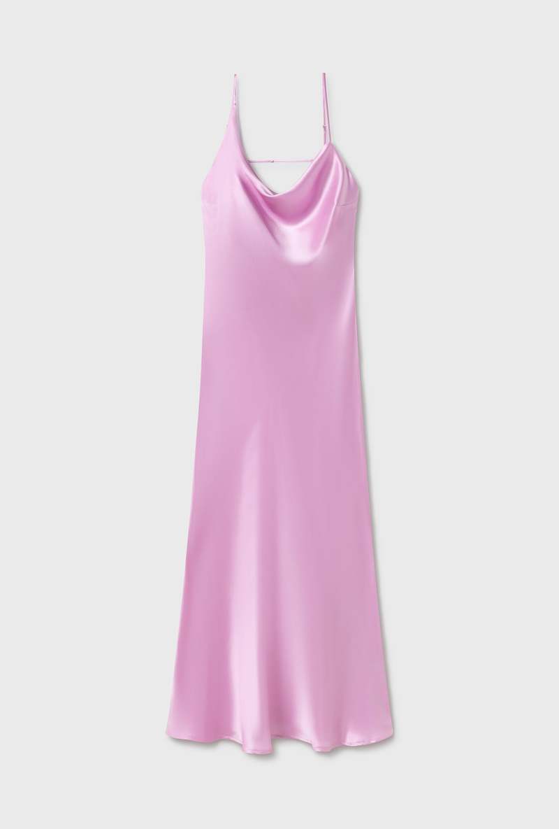 Silk Laundry Carrie Dress - Lilac | Garmentory