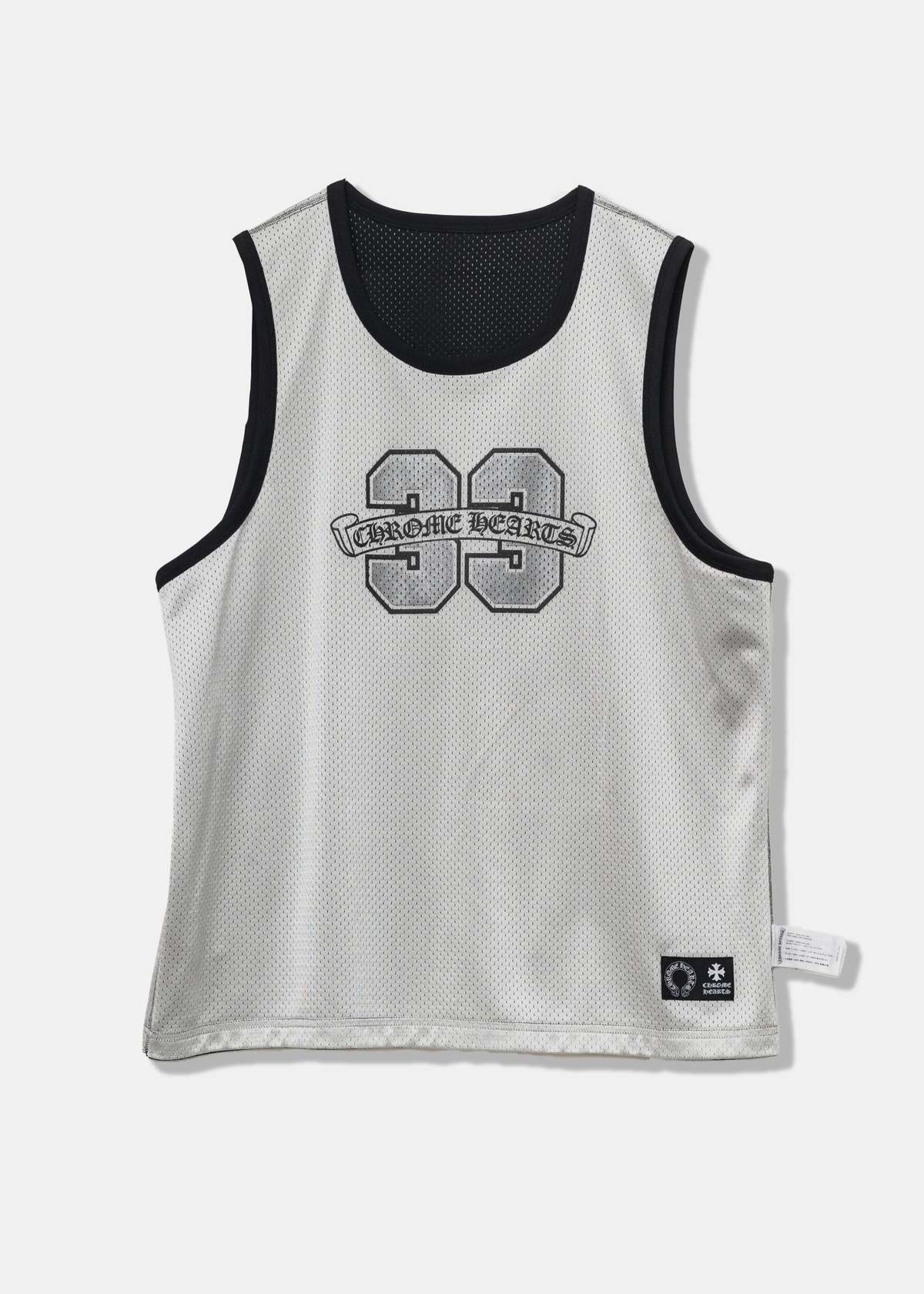 chrome hearts Reversible Basketball Jersey - Black/Grey | Garmentory
