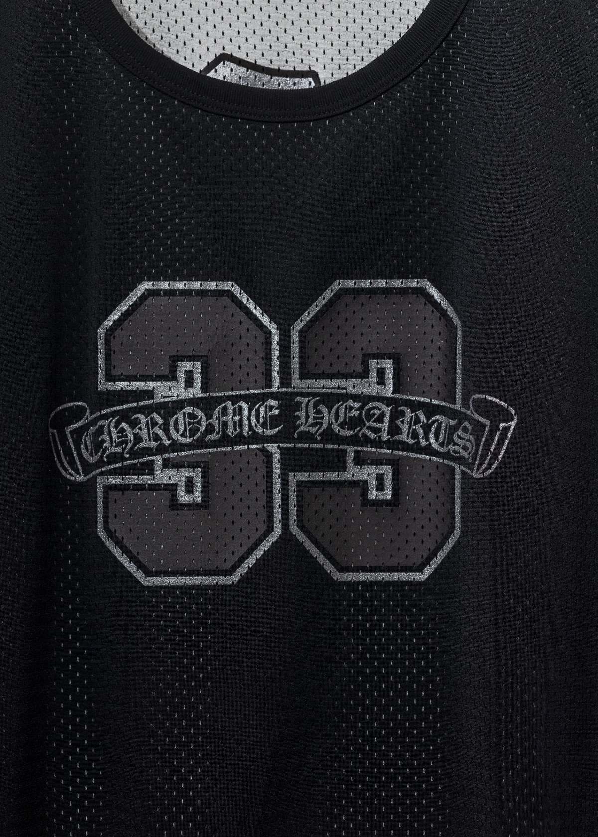 chrome hearts Reversible Basketball Jersey - Black/Grey | Garmentory