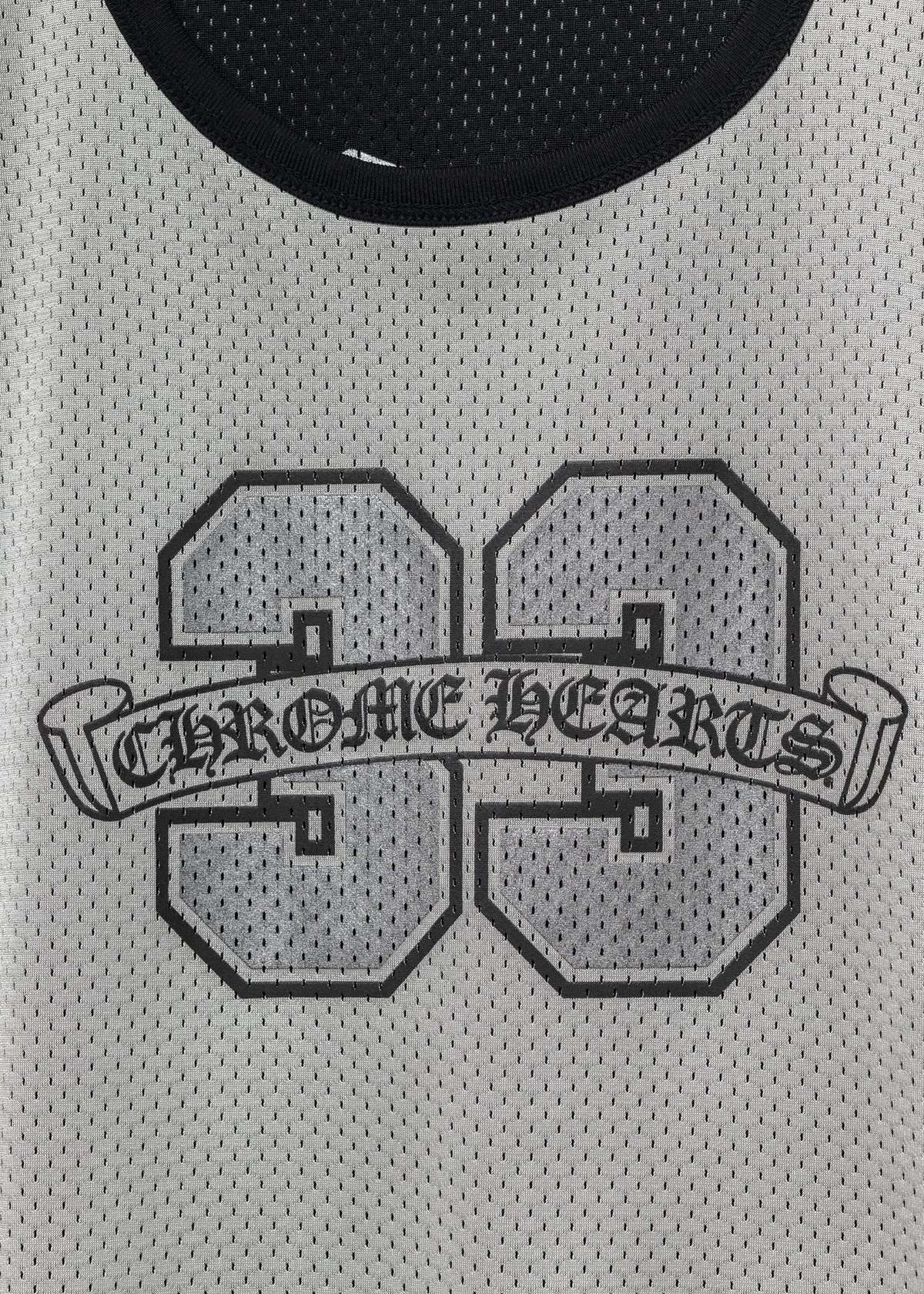 chrome hearts Reversible Basketball Jersey - Black/Grey | Garmentory