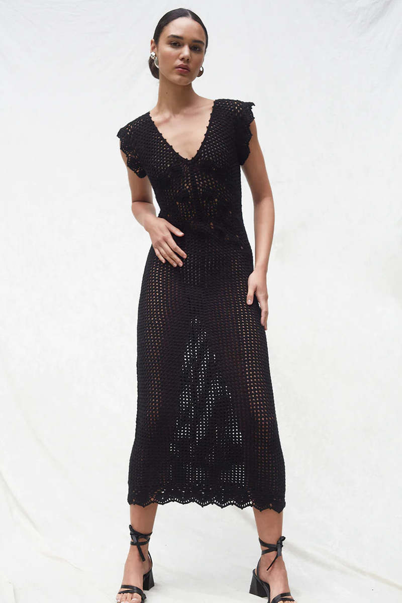 ELEVEN SIX Ines Dress - Black | Garmentory