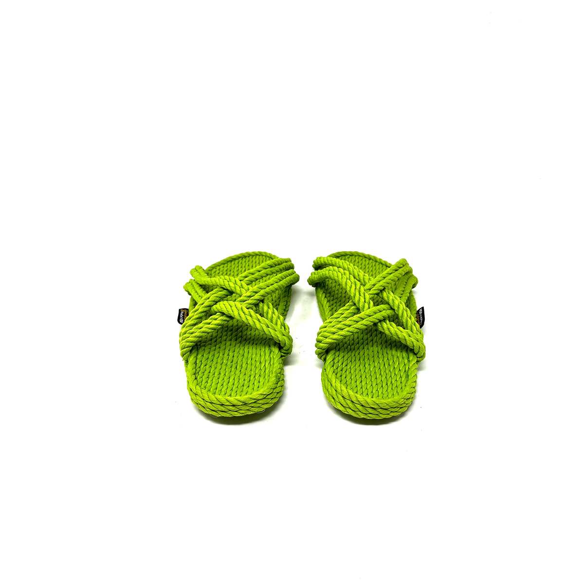 Gurkees Bahama Rope Sandal - Key Lime | Garmentory