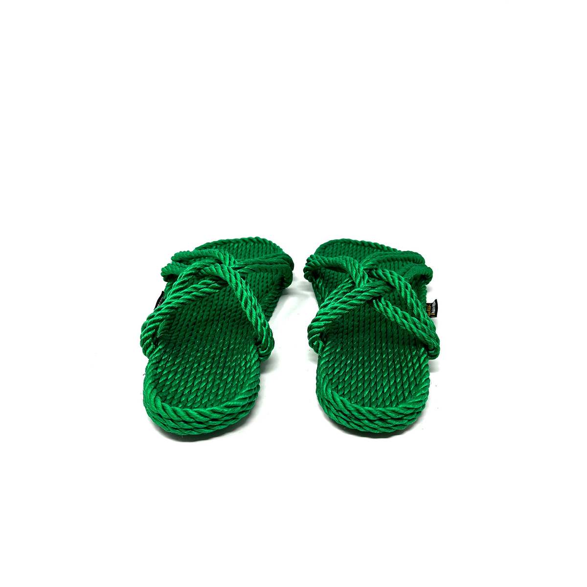 Gurkees Bahama Rope Sandal - Holly Green | Garmentory